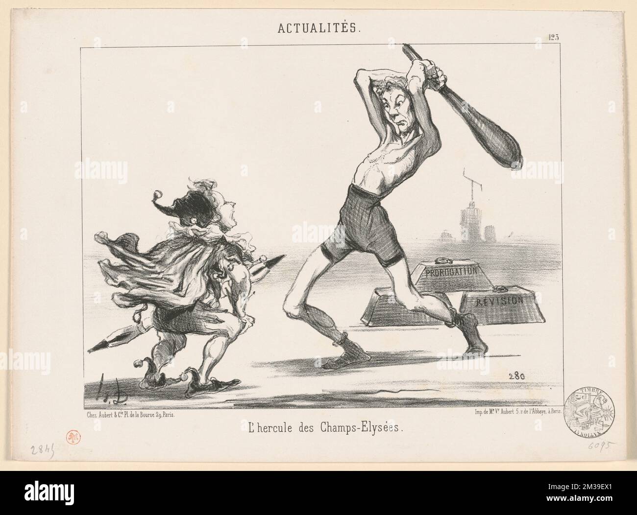 Honoré daumier 1854 hi-res stock photography and images - Alamy