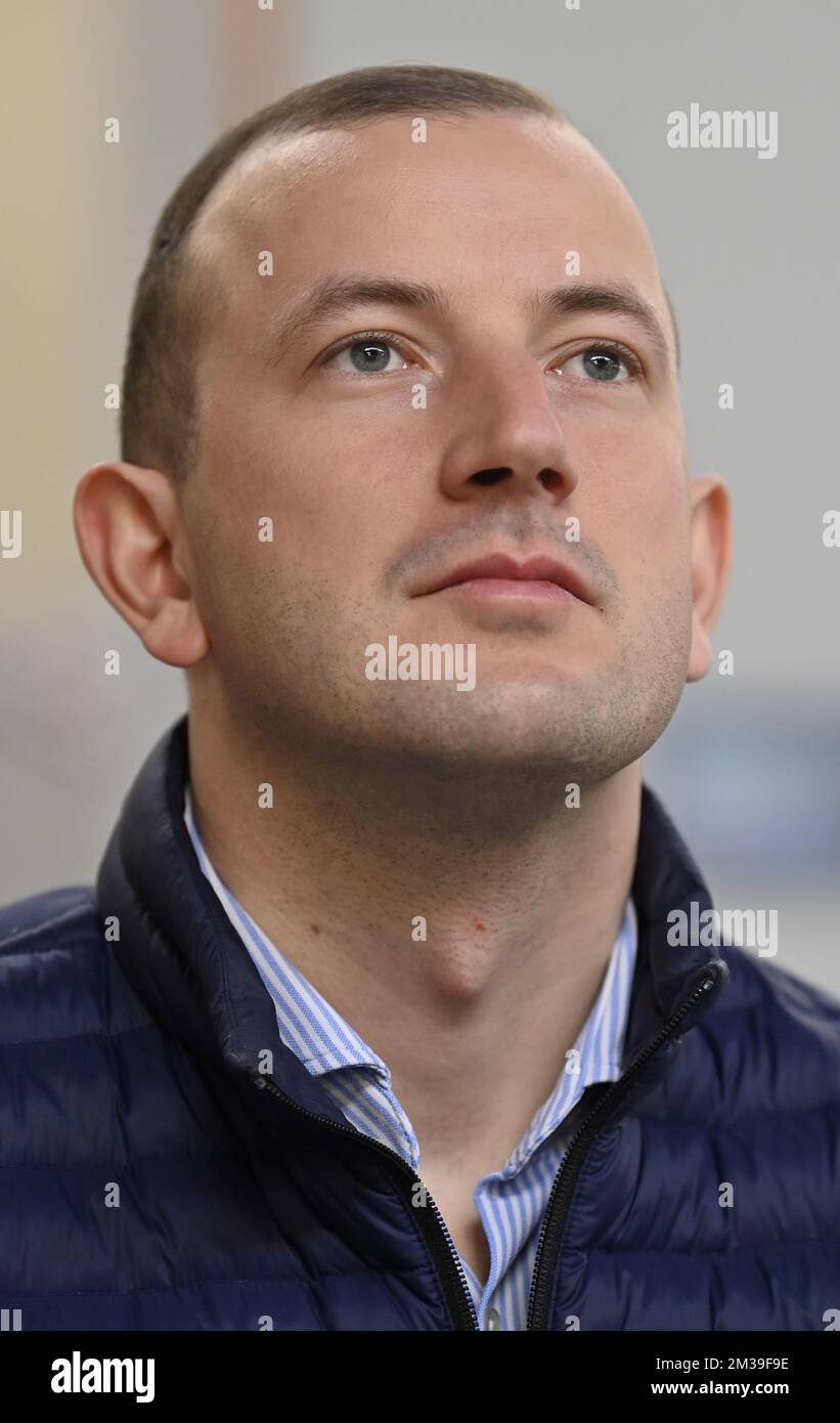 European commissioner Virginijus Sinkevicius pictured during a vist to ...
