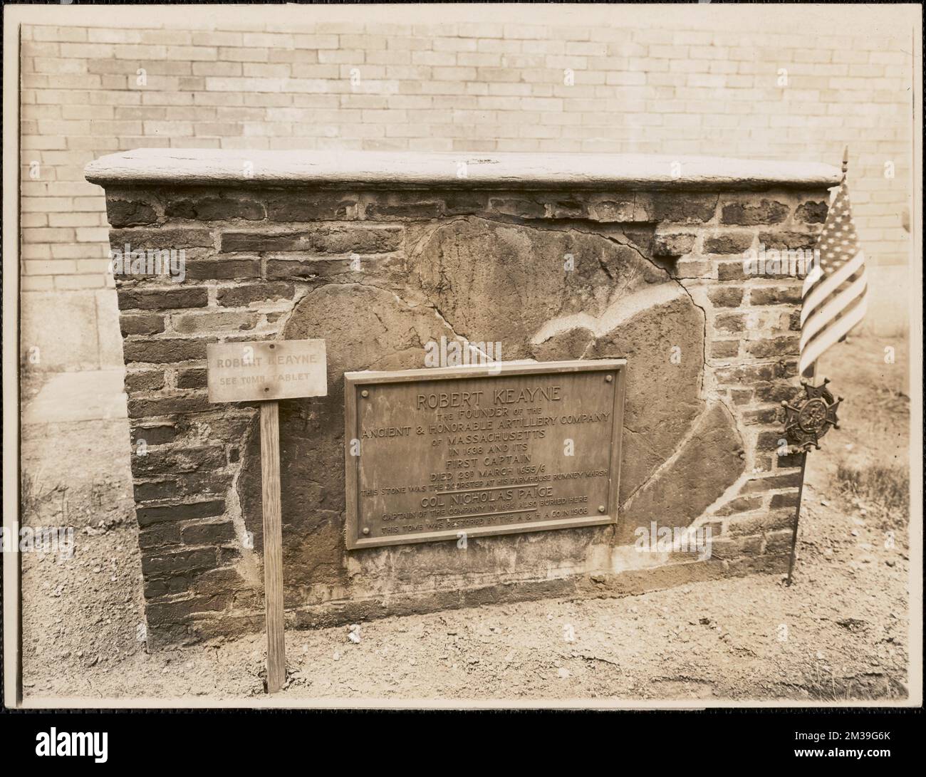 Here lies buried Robert Keayne , Tombs & sepulchral monuments, King's ...