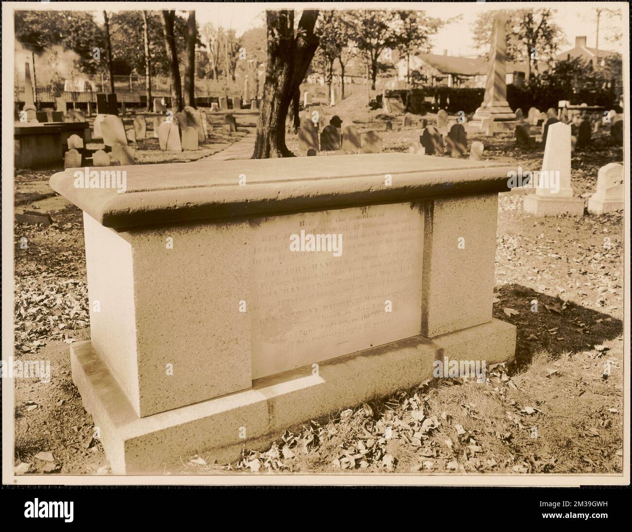 Here rest the remains of ministers , Cemeteries, Tombs & sepulchral ...