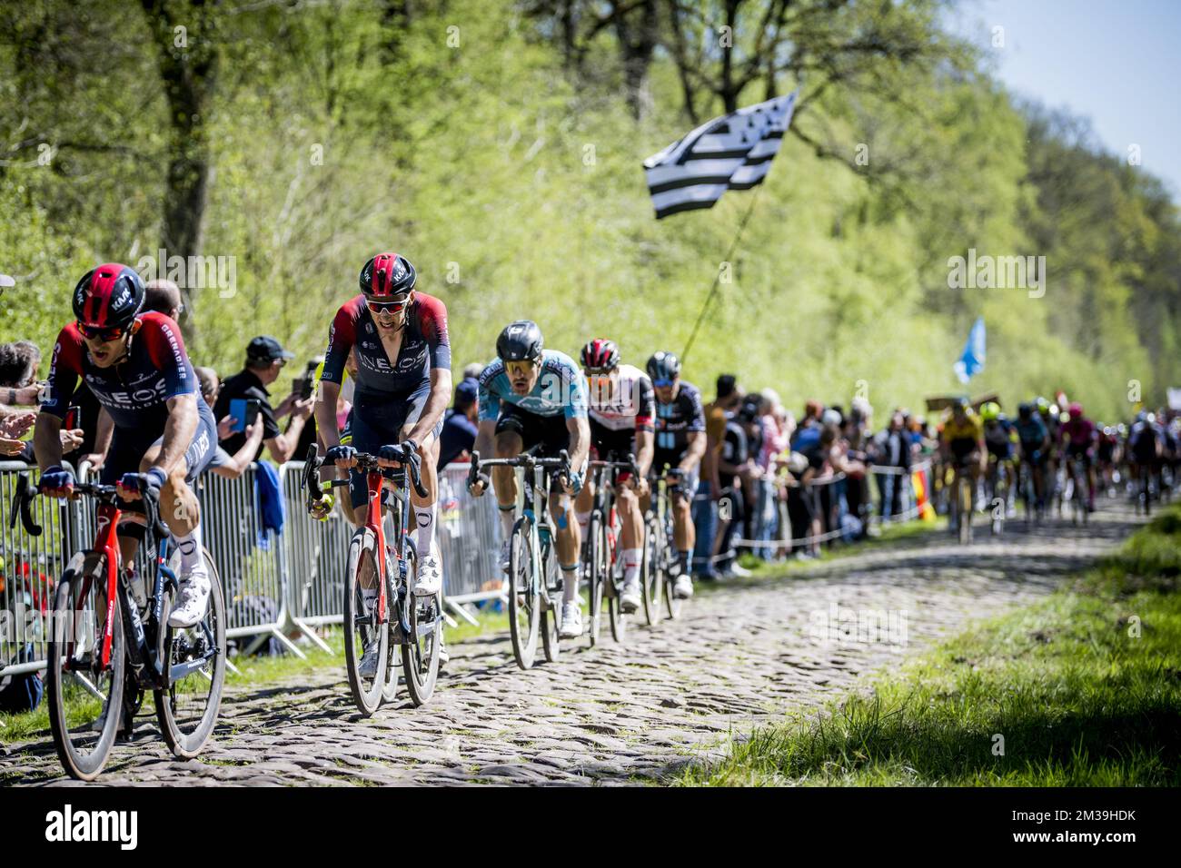 Dutch Dylan van Baarle of Ineos Grenadiers pictured in action during ...