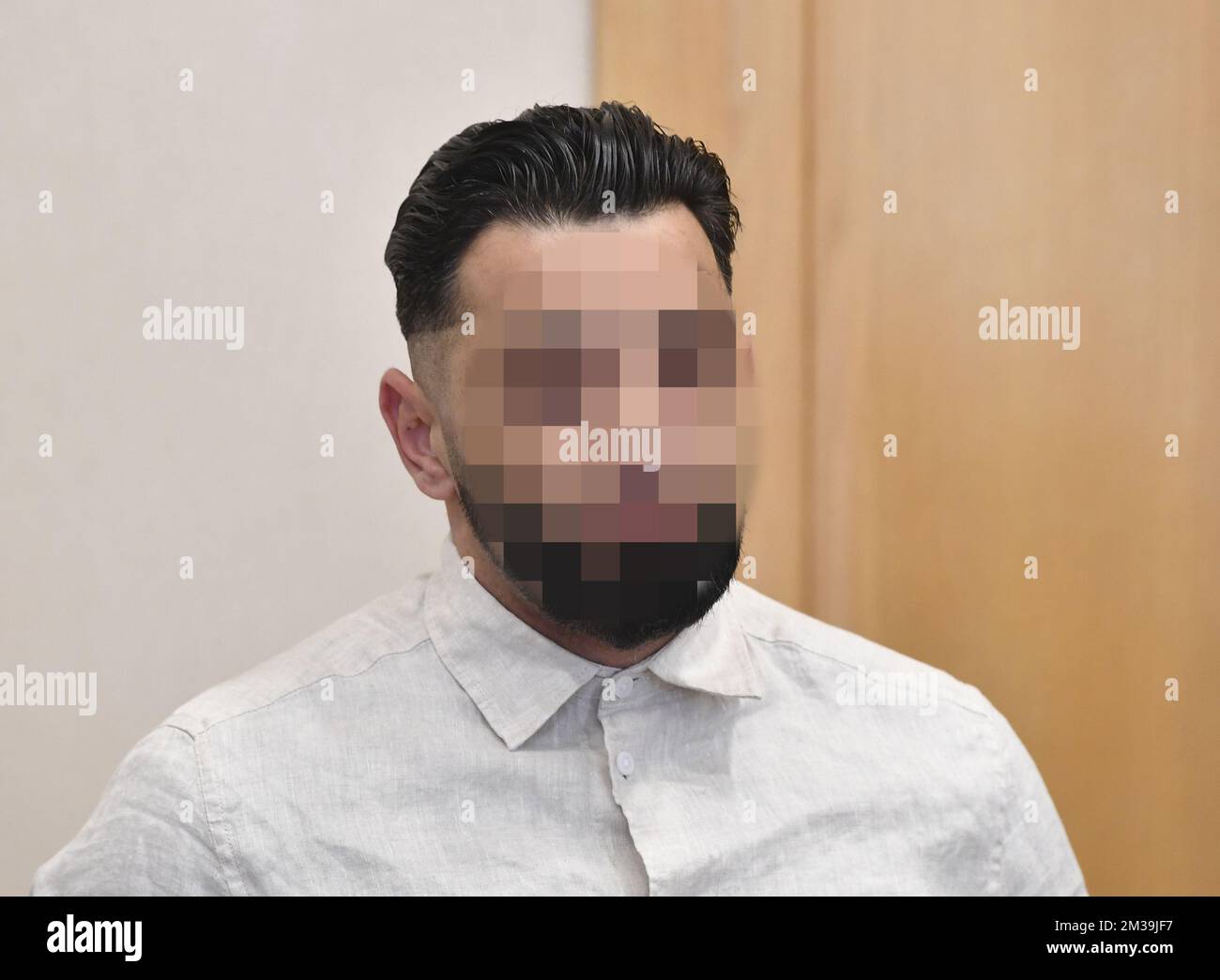 the jury constitution session at the assizes trial of Emrah Taskiran ...