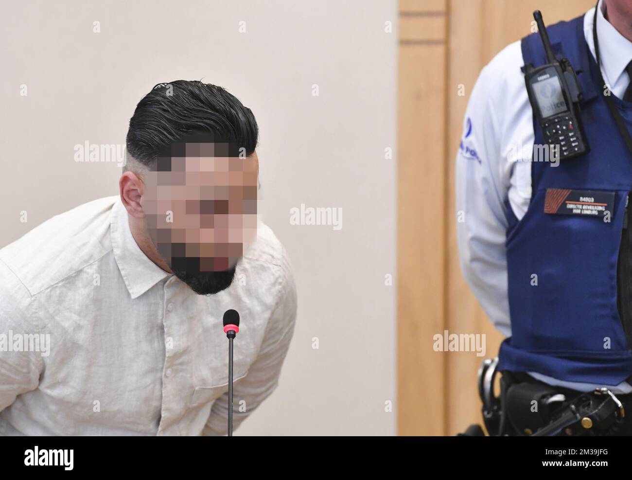 the jury constitution session at the assizes trial of Emrah Taskiran ...