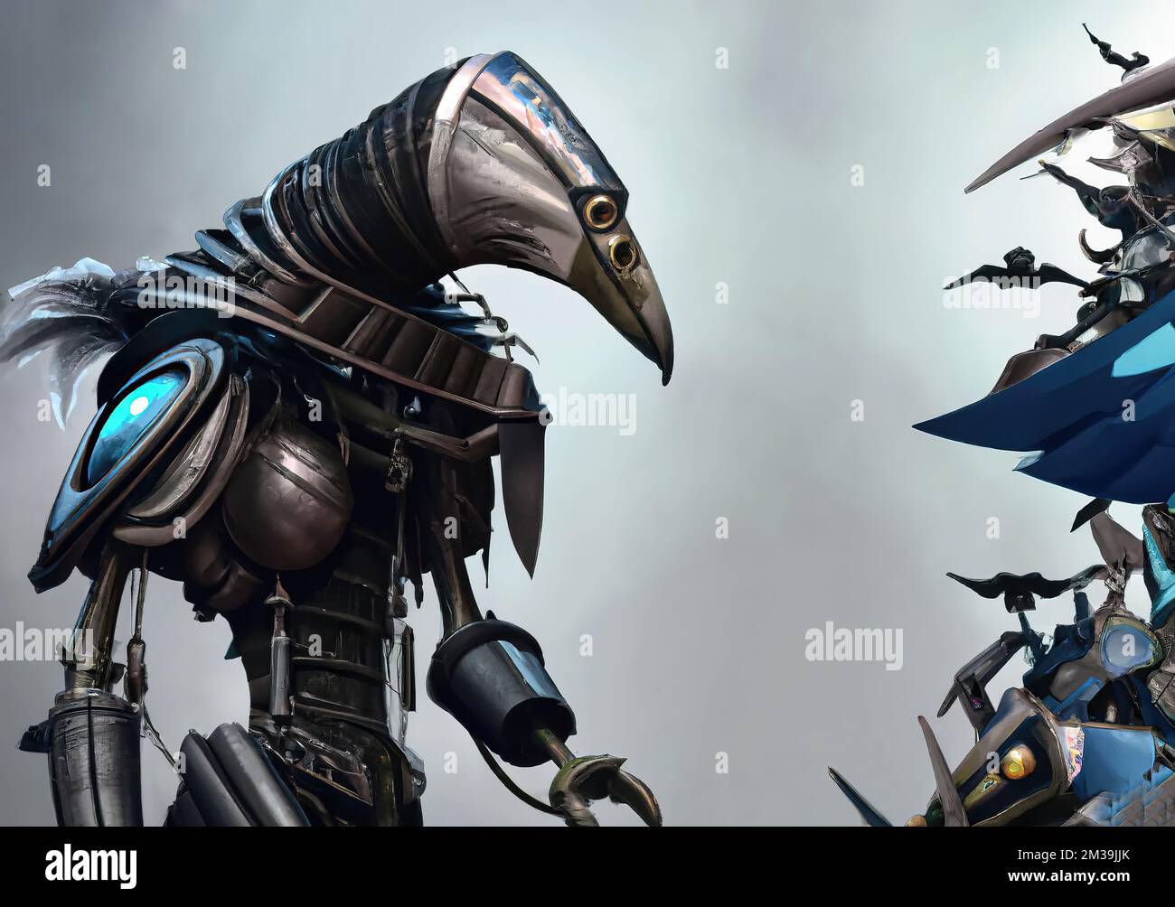 Cyberpunk bird hi-res stock photography and images - Alamy