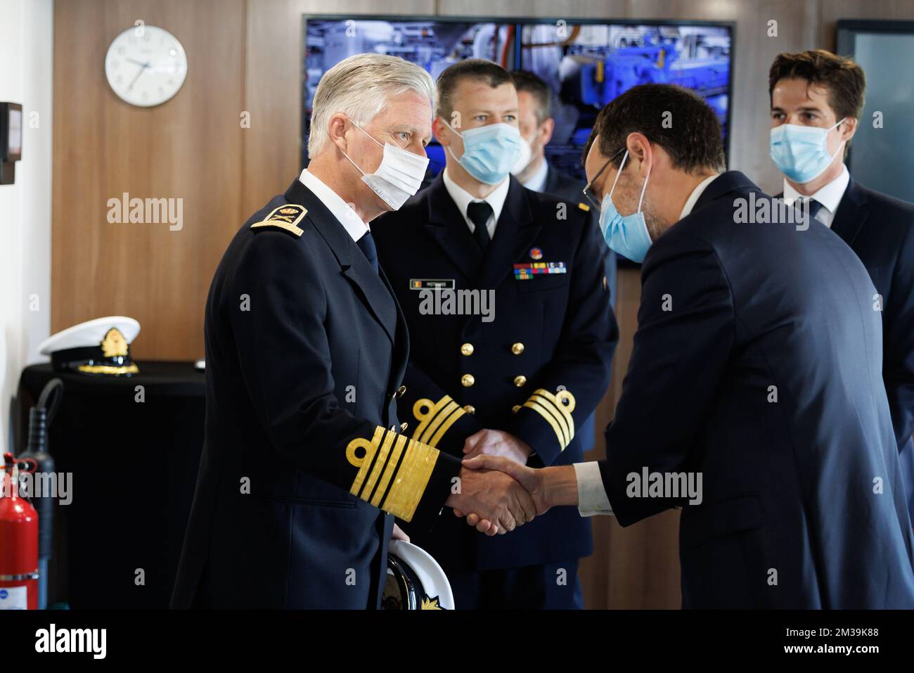 King Philippe - Filip of Belgium and Lieutenant-Commander 1st Class of ...