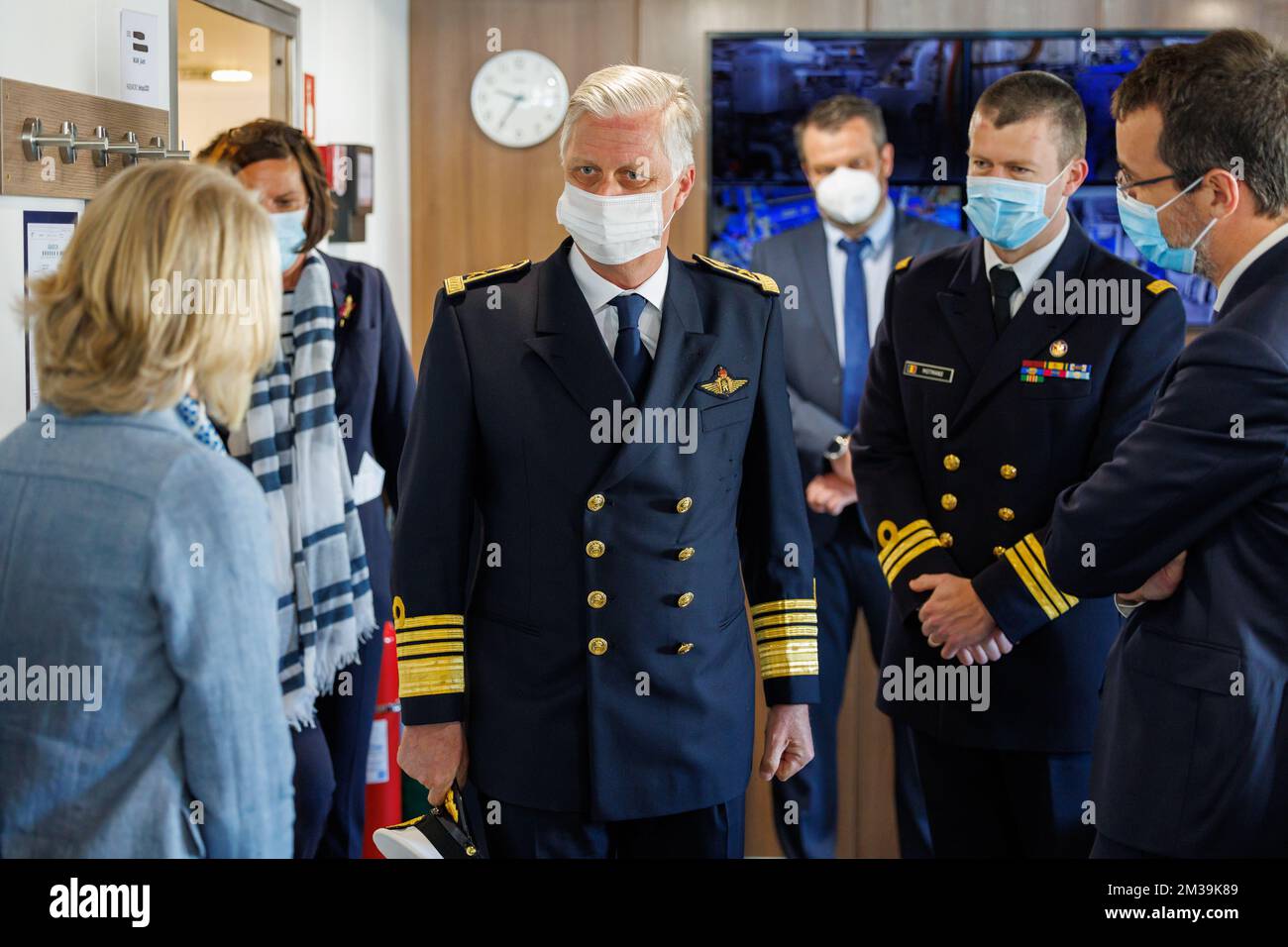 King Philippe - Filip of Belgium and Lieutenant-Commander 1st Class of ...