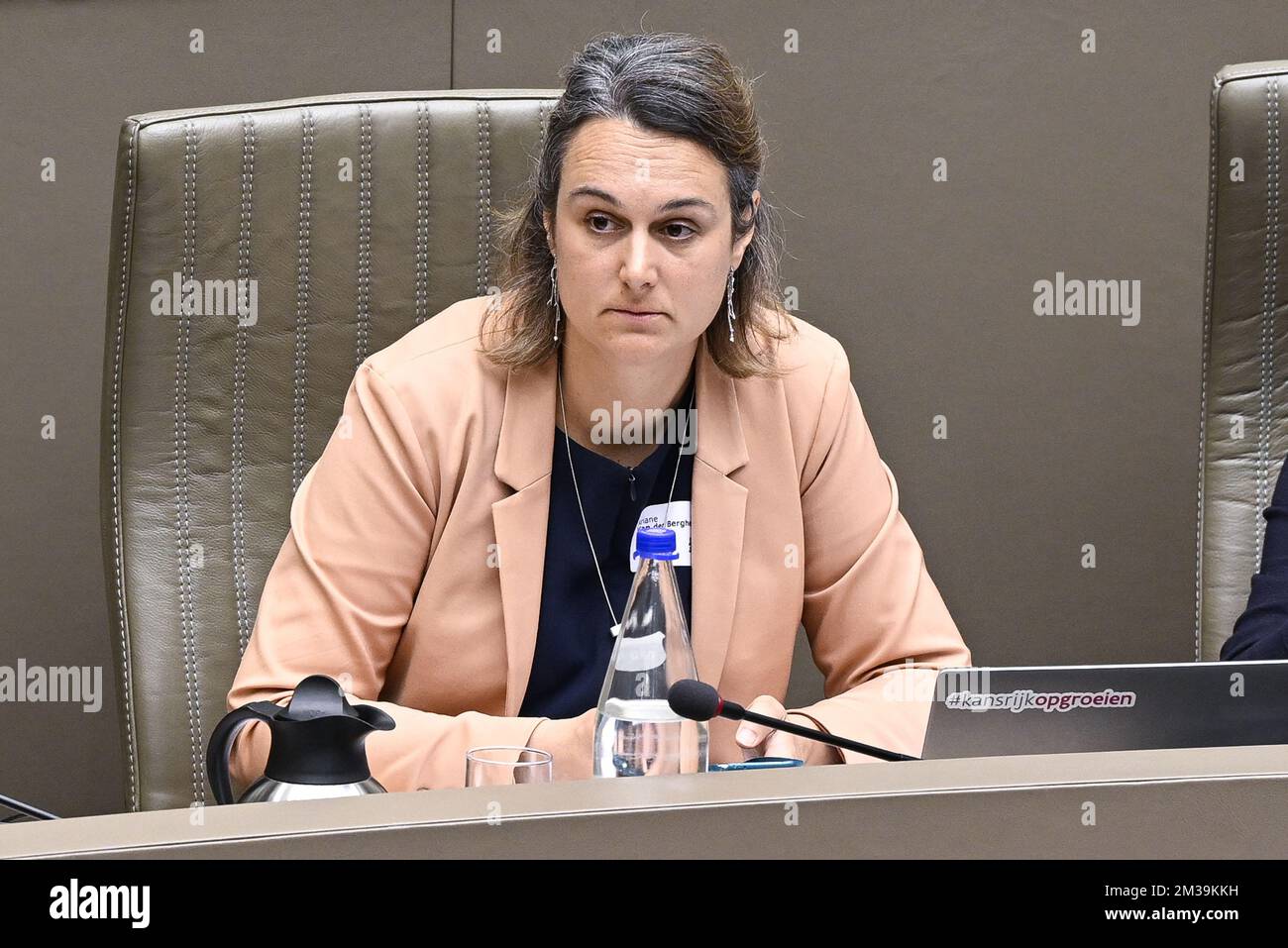 Agentschap Opgroeien subject leader Ariane Van den Berghe pictured ...