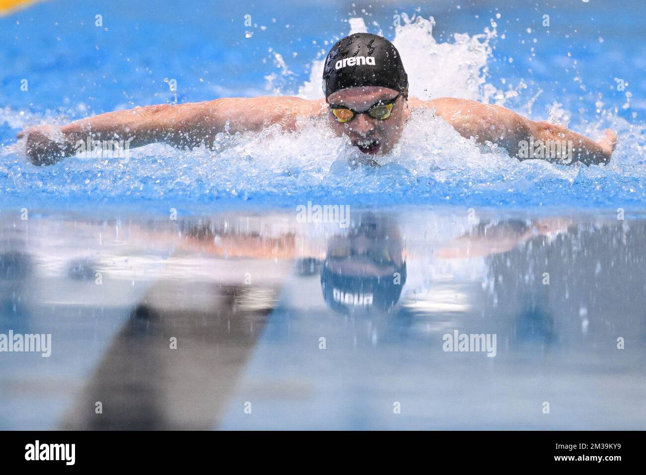 Belgian Louis Croenen pictured in action during the first day of the ...
