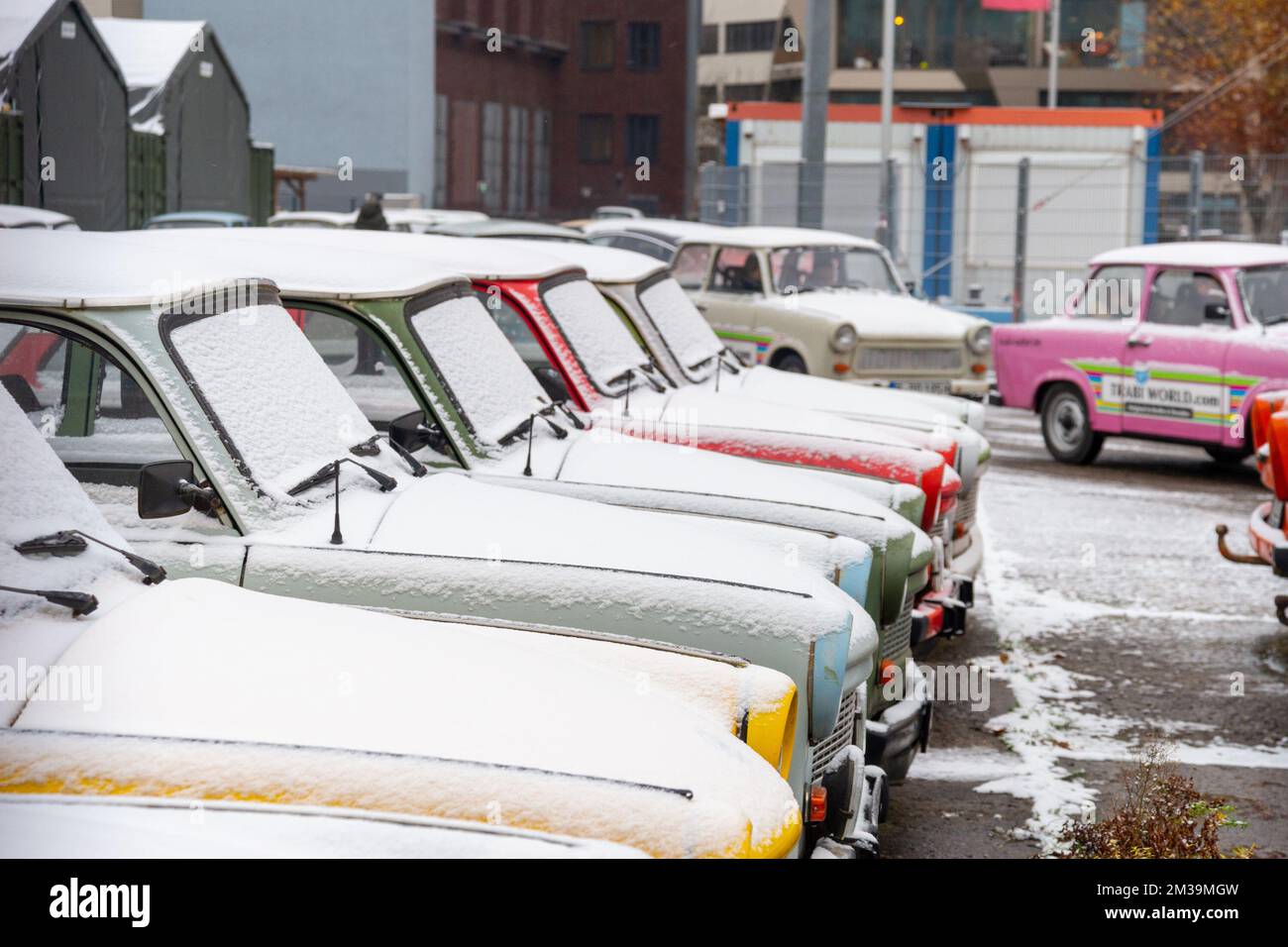 East german trabant cars parked hi-res stock photography and images - Alamy