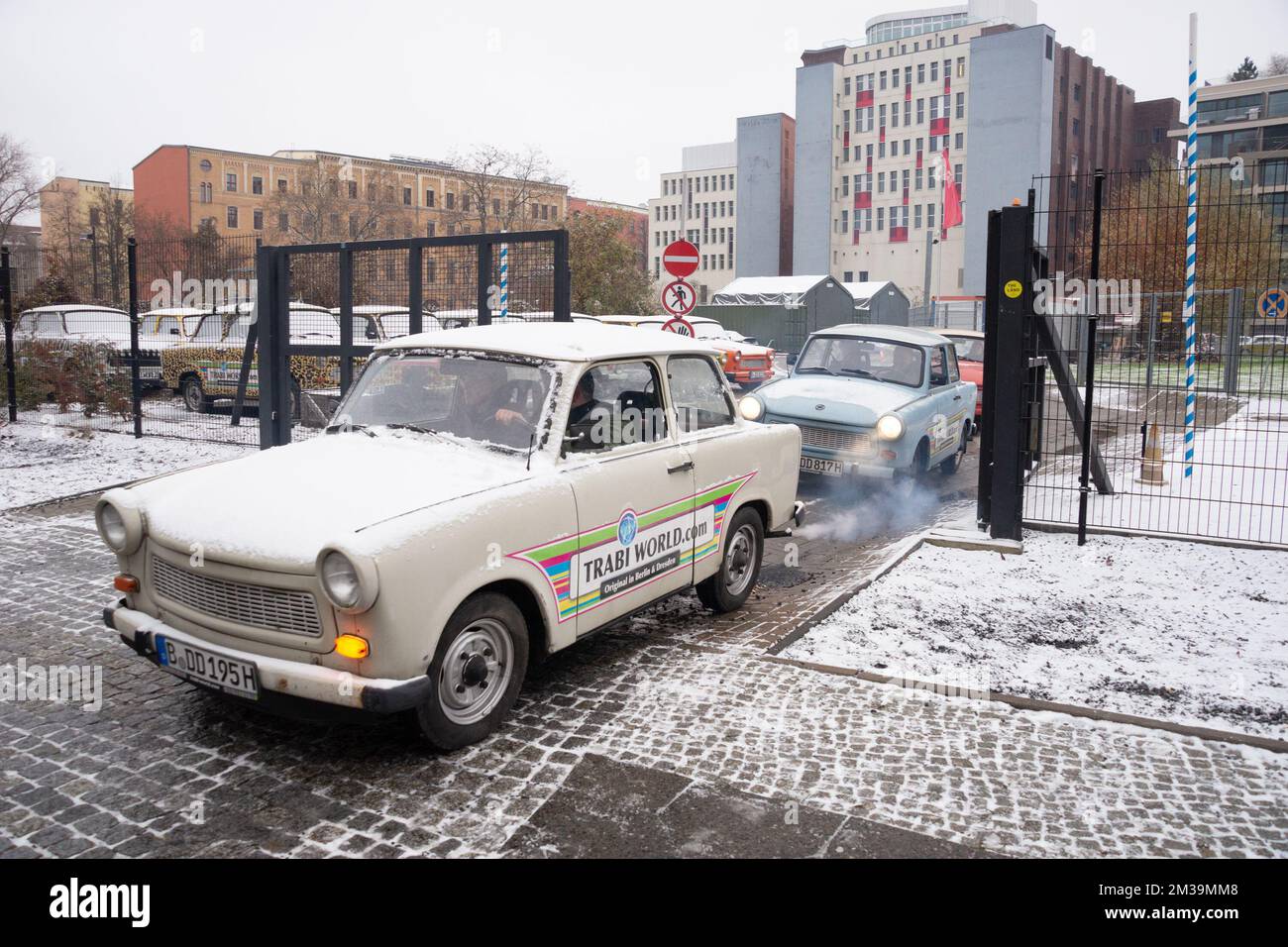Trabant car fumes hi-res stock photography and images - Alamy