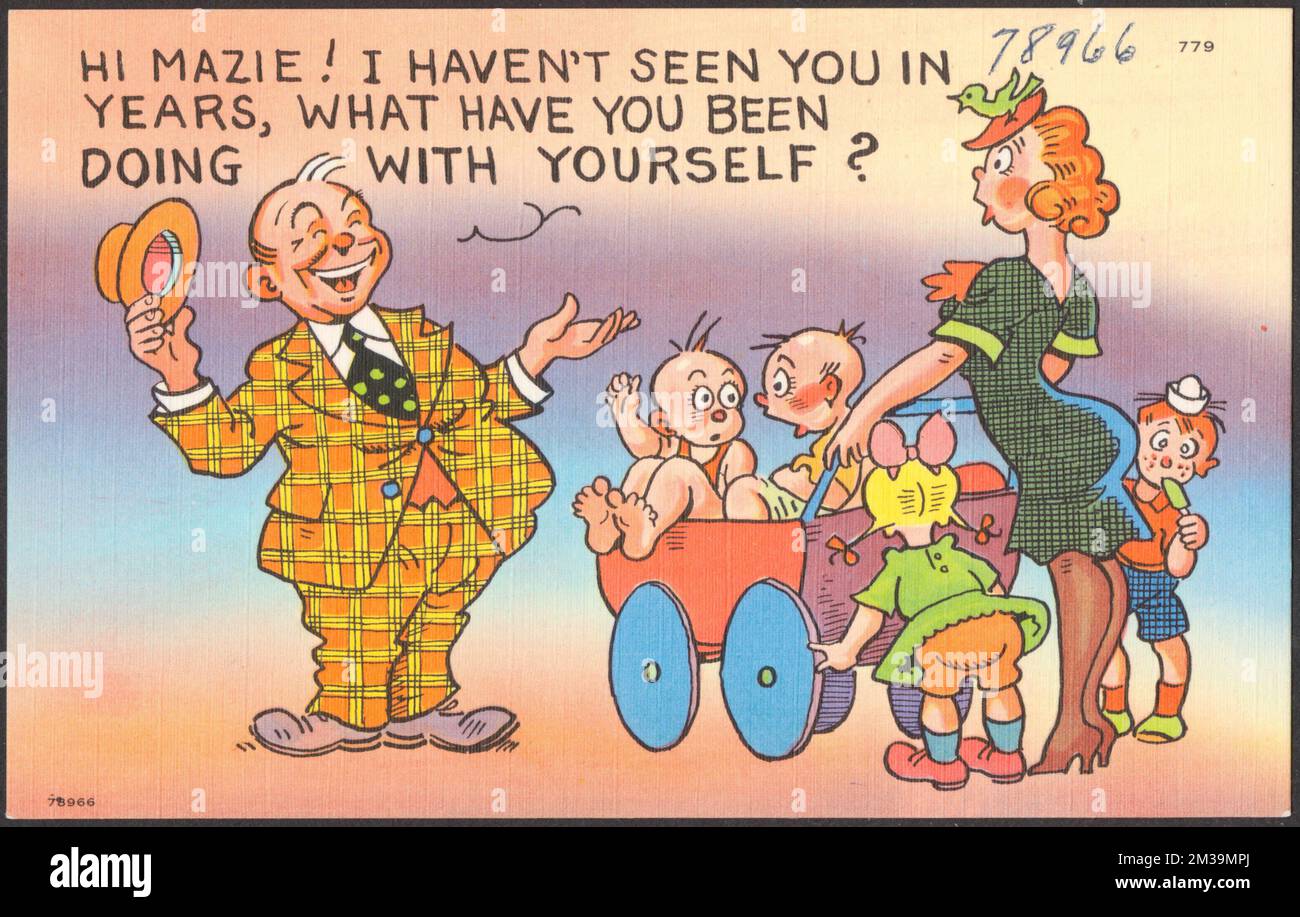 Hi Mazie! I haven't seen you in years, what have you been doing with ...