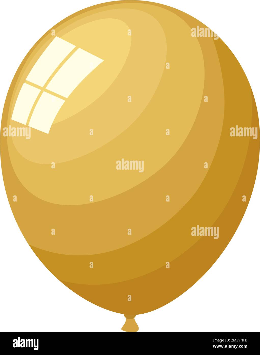 golden balloon helium floating Stock Vector Image & Art - Alamy