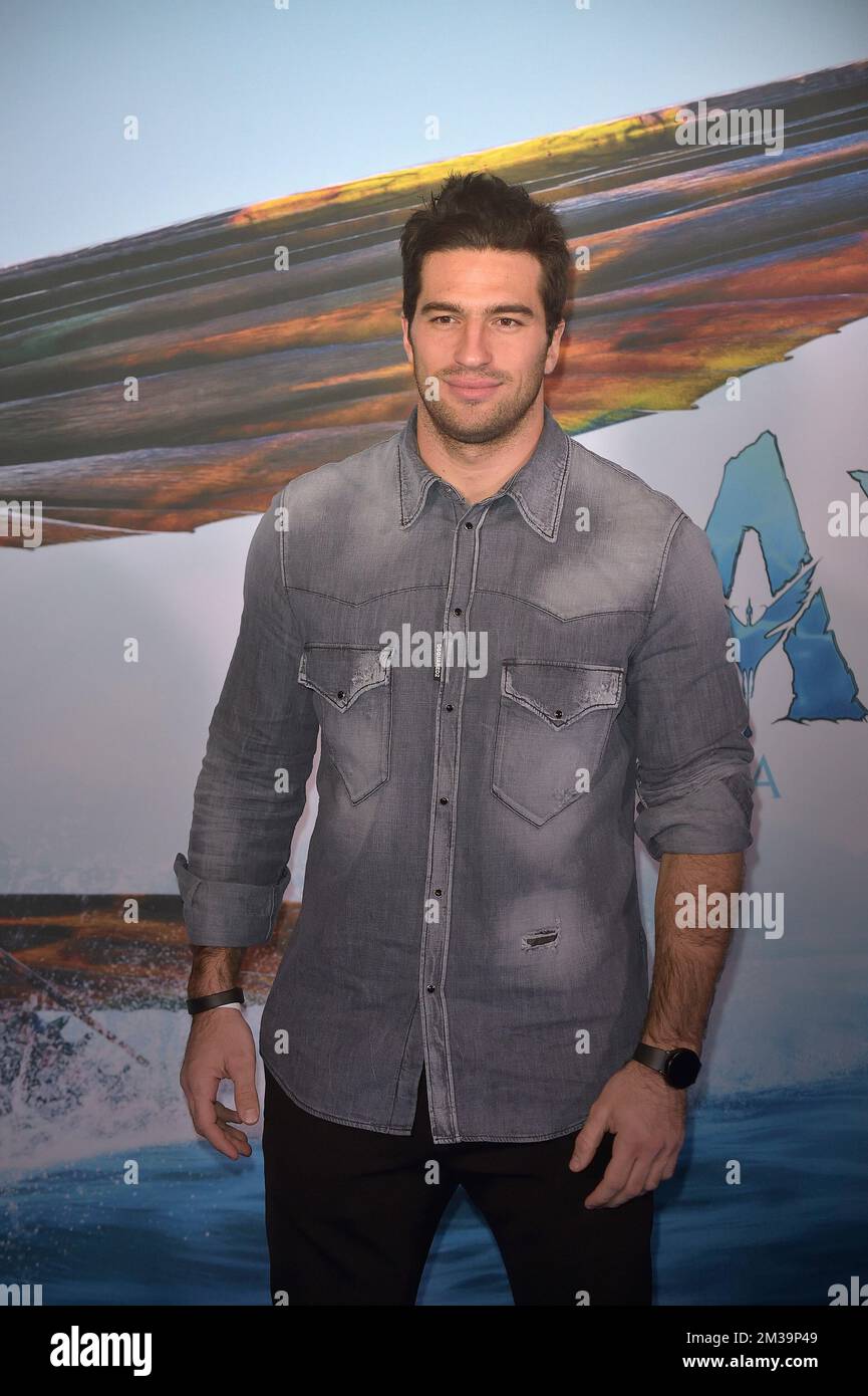 Rome, Italien. 13th Dec, 2022. Alvise rigo attends the Italian premiere ...