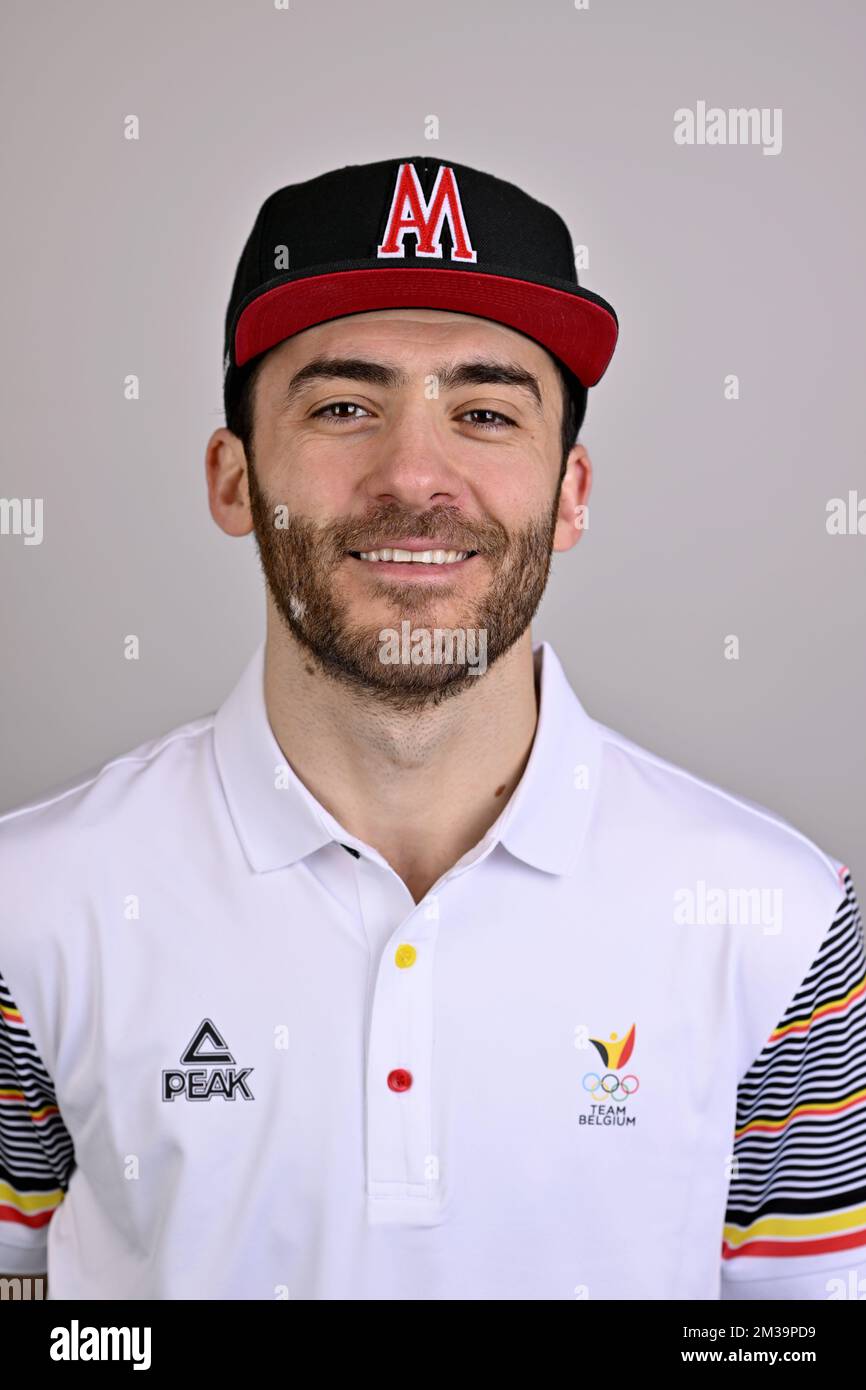 coach Admir Mirena poses for the photographer at a photoshoot for the ...