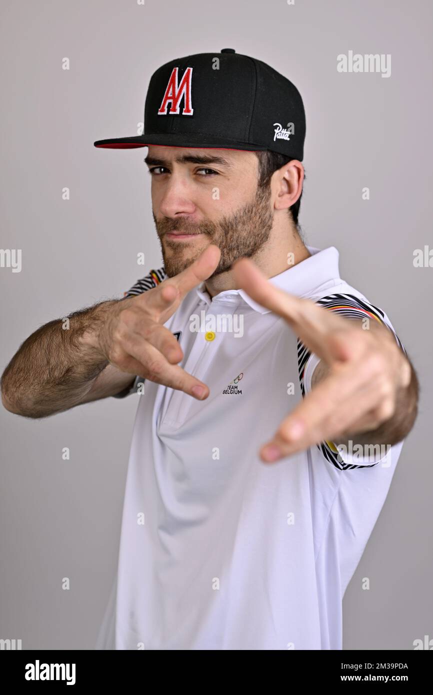 coach Admir Mirena poses for the photographer at a photoshoot for the ...