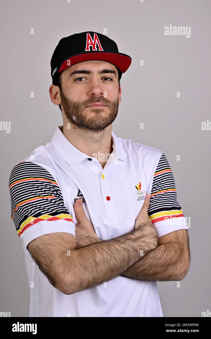 coach Admir Mirena poses for the photographer at a photoshoot for the ...