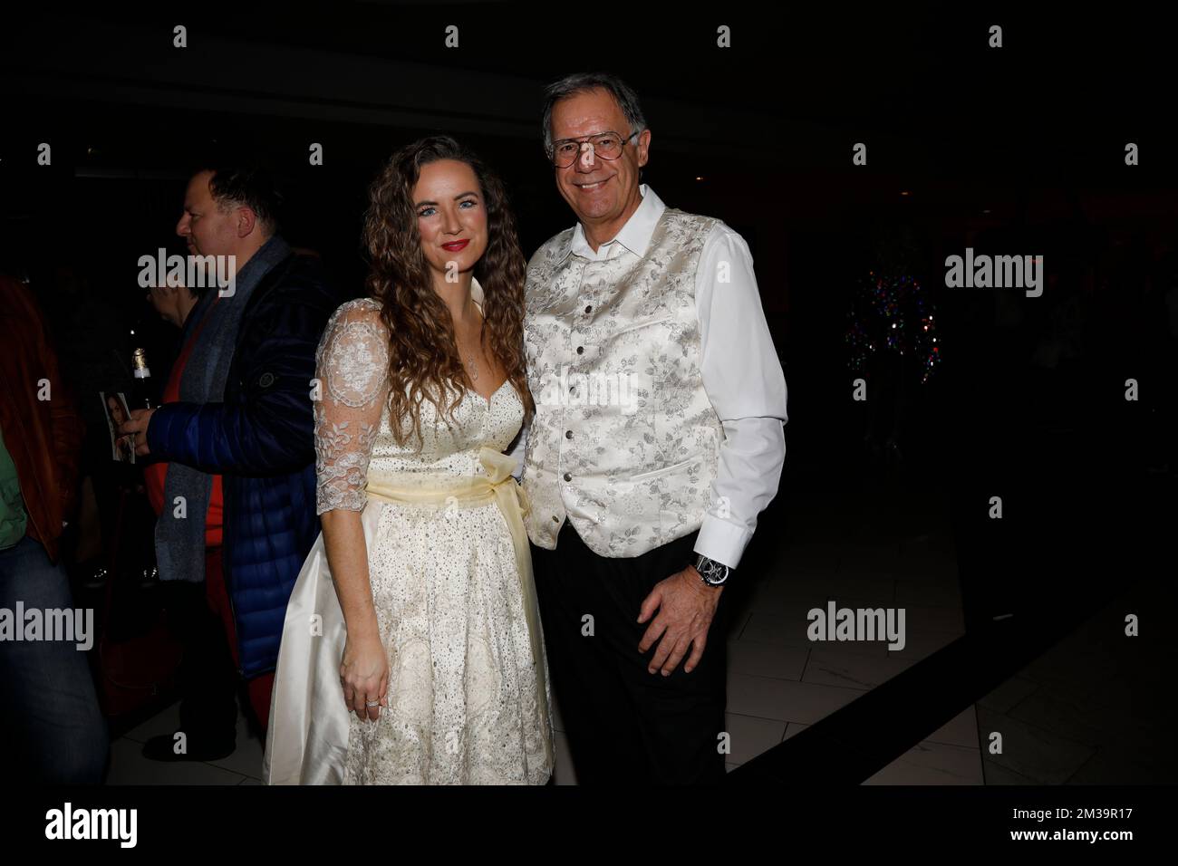 Celin & Ray bei der Liveshow Music-Match im MytVplus Studio im Elbepark ...