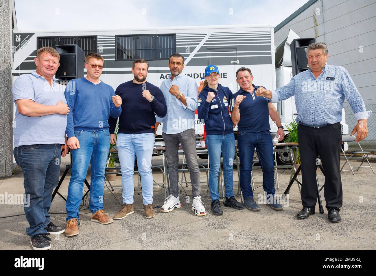 Geert Steen, Peter Devos, Jeroen Fais, Ezzedine Laggoune, Belgian ...