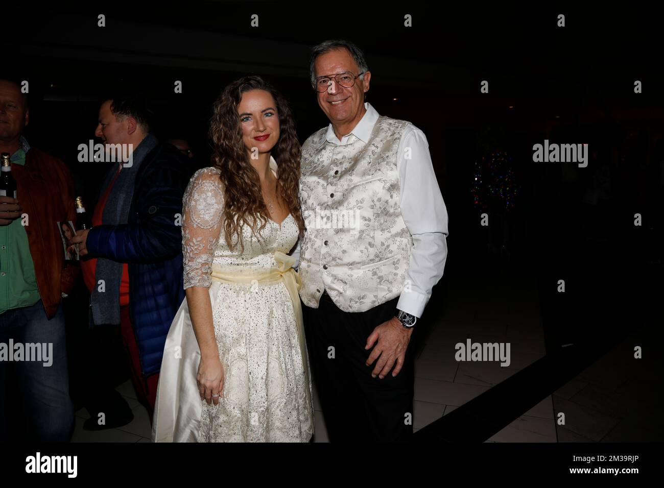 Celin & Ray bei der Liveshow Music-Match im MytVplus Studio im Elbepark ...
