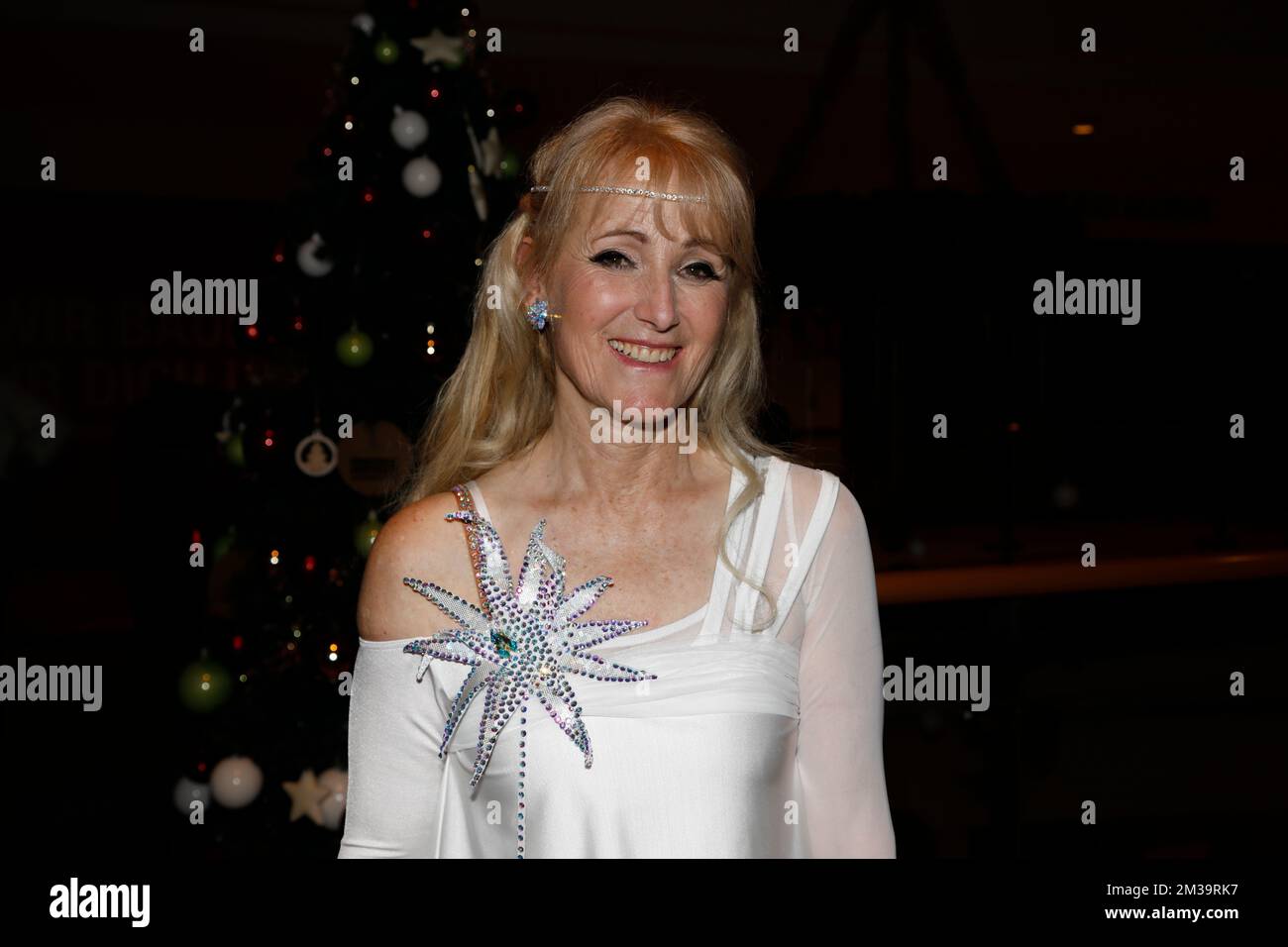 Elvira Fischer bei der Liveshow Music-Match im MytVplus Studio im ...