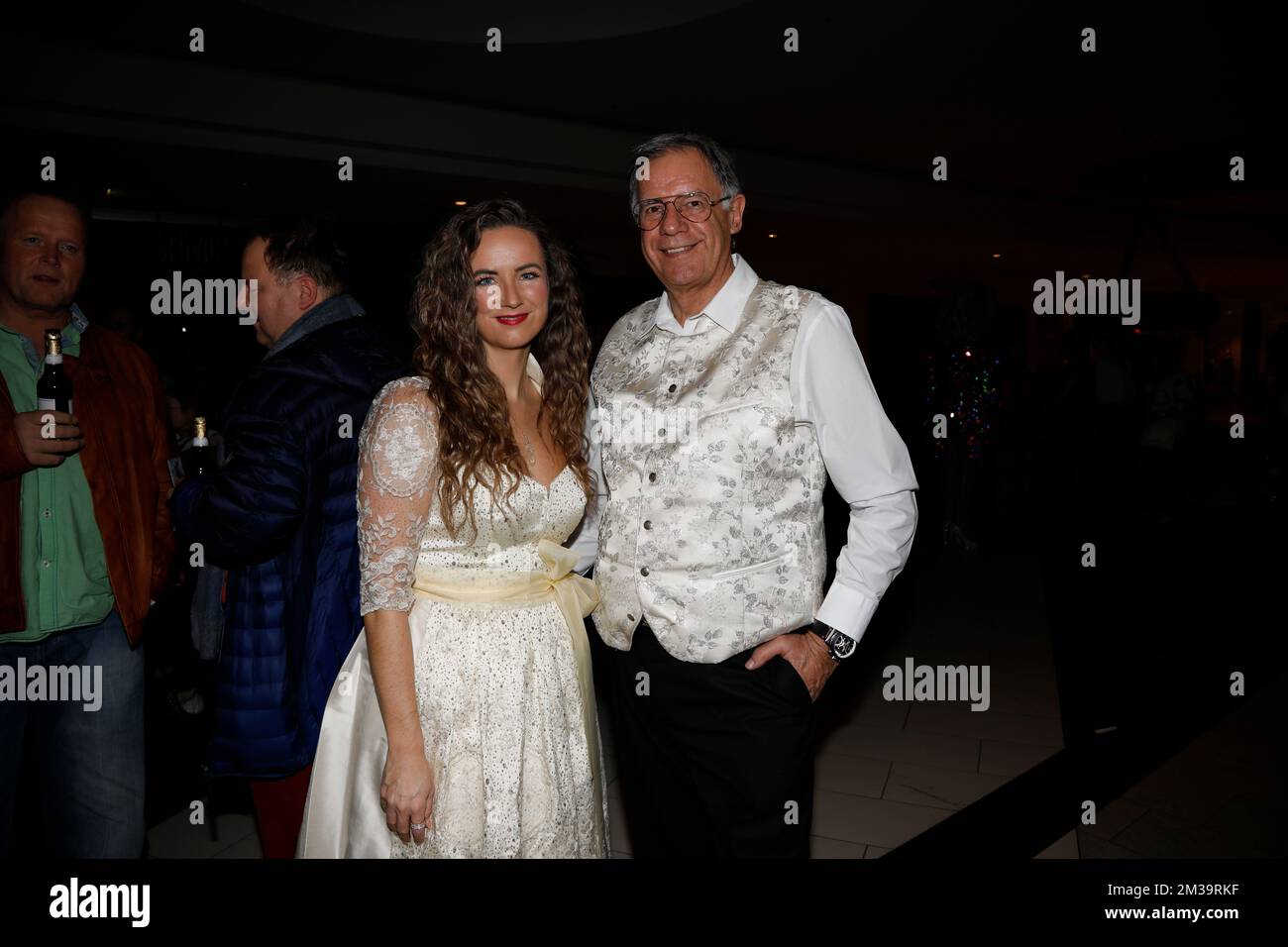 Celin & Ray bei der Liveshow Music-Match im MytVplus Studio im Elbepark ...