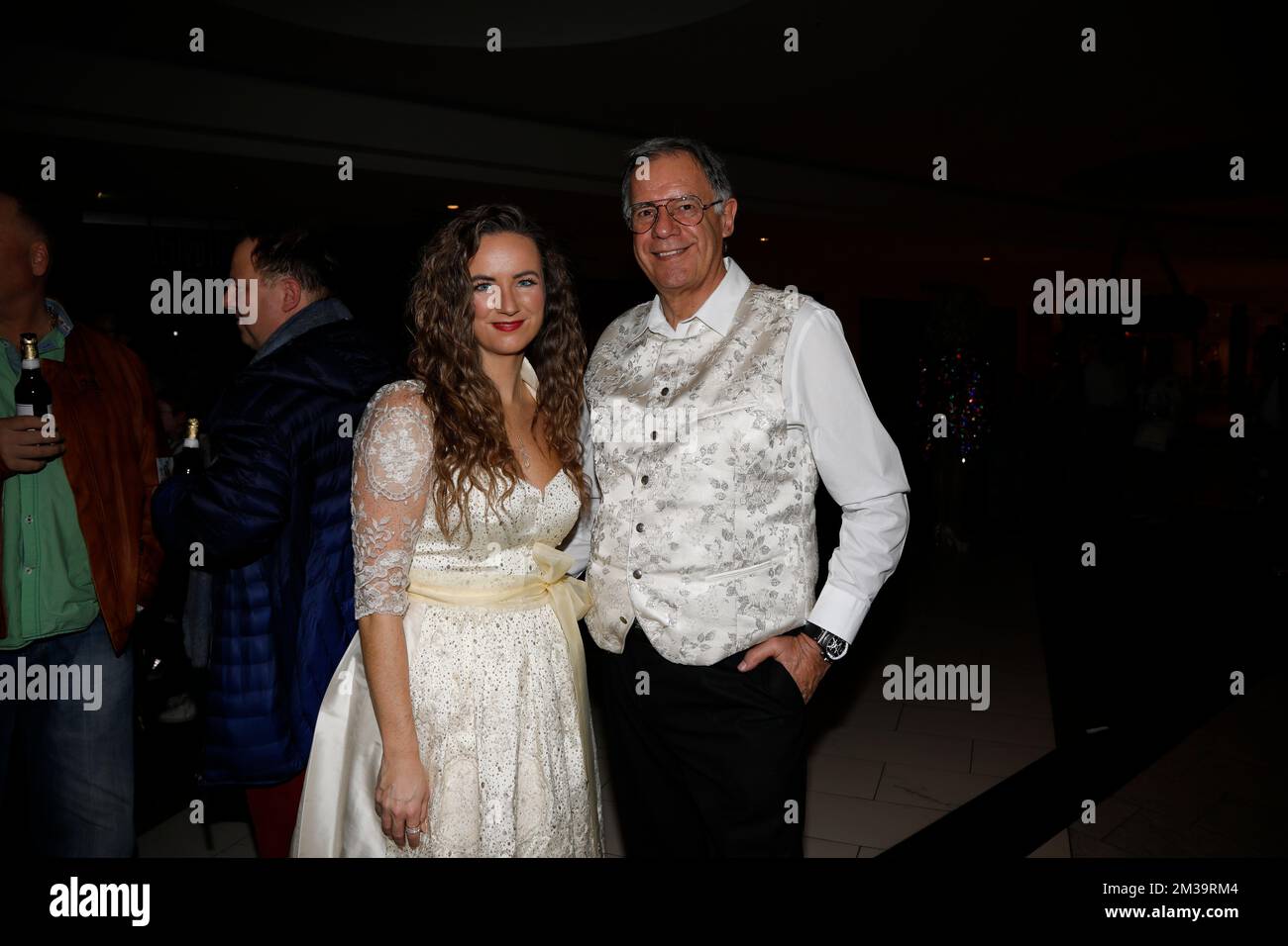 Celin & Ray bei der Liveshow Music-Match im MytVplus Studio im Elbepark ...