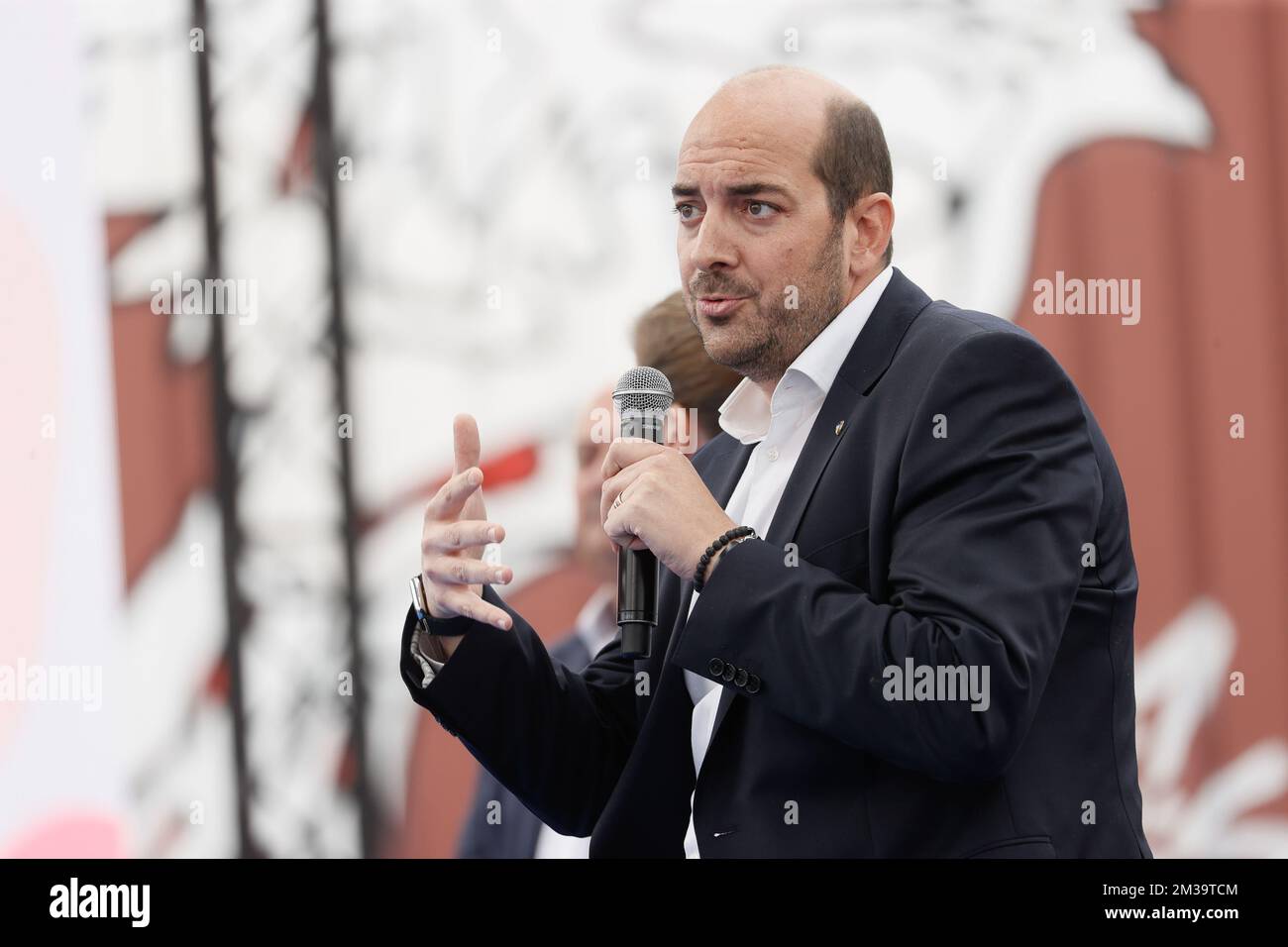 State Secretary for Digital Agenda and Privacy Mathieu Michel pictured ...