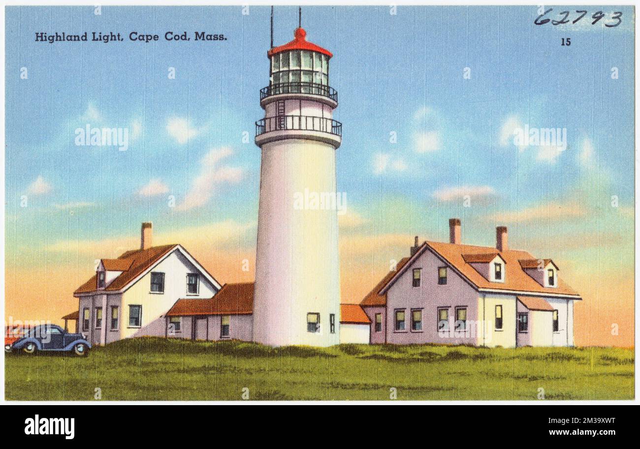 Highland Light, Cape Cod, Mass. , Lighthouses, Highland Light U.S ...