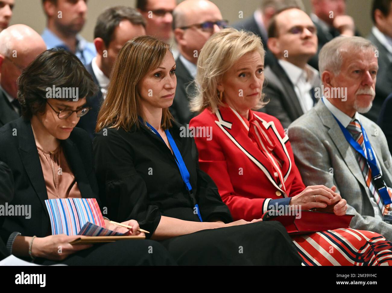 Federal Minister Tinne Van der Straeten, Kim Gevaert, Tournament ...