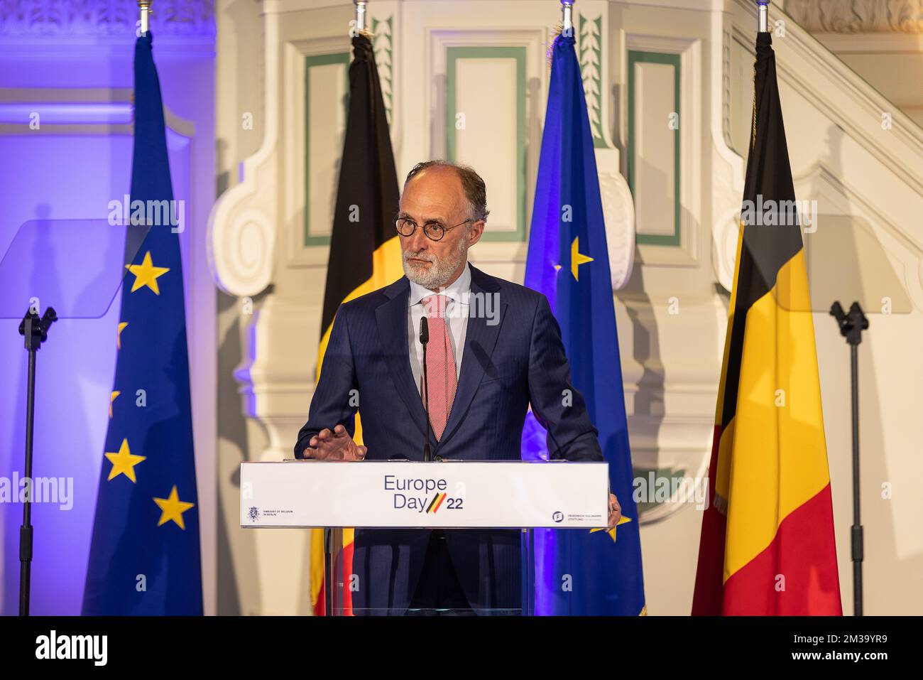 Ambassador of the Kingdom of Belgium Geert Leo G. Muylle pictured ...