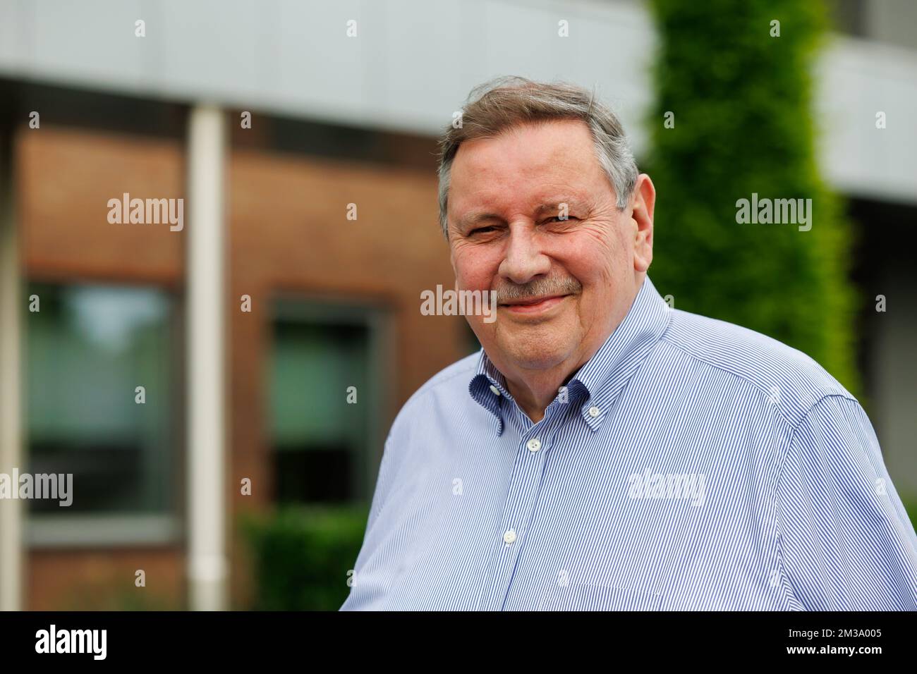Dovy Keukens CEO Donald Muylle poses for the photographer during the ...