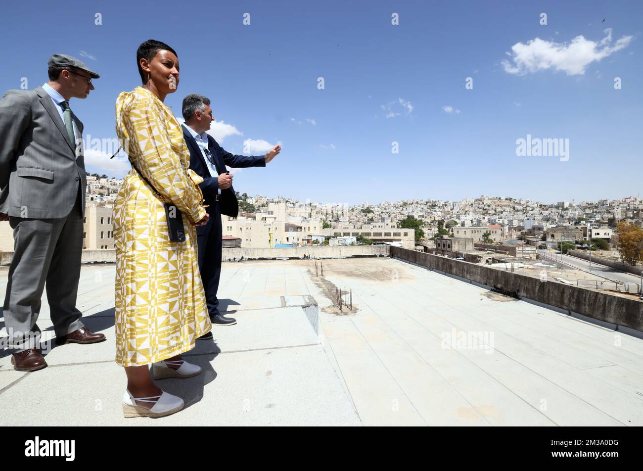 Minister for Development Cooperation Meryame Kitir pictured during a ...