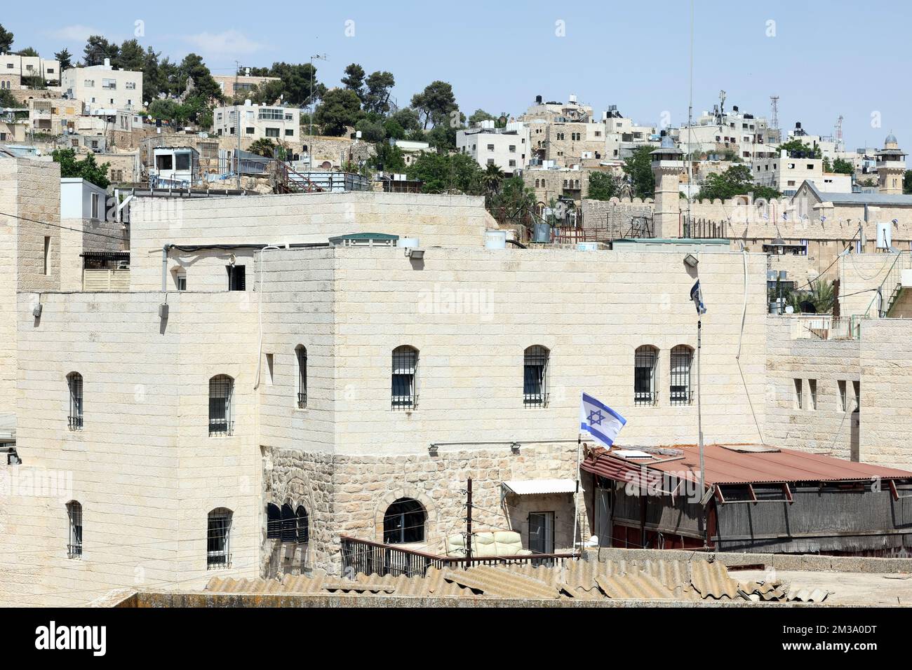 Illustration picture shows a visit to the old city of Hebron on day two ...