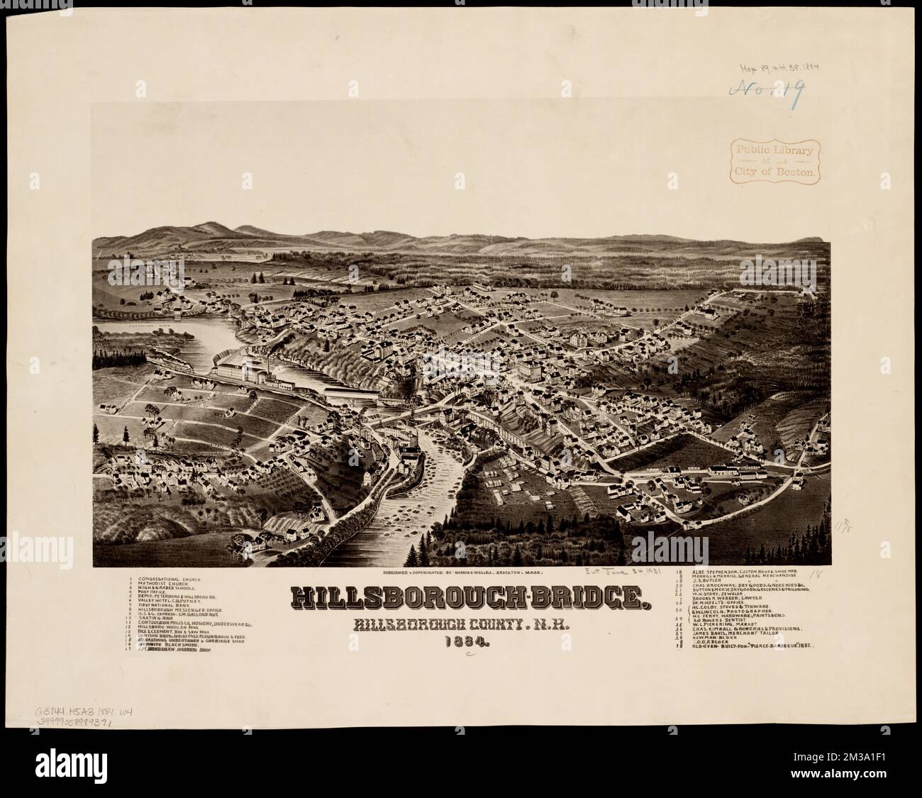 Map of hillsboro hi-res stock photography and images - Alamy