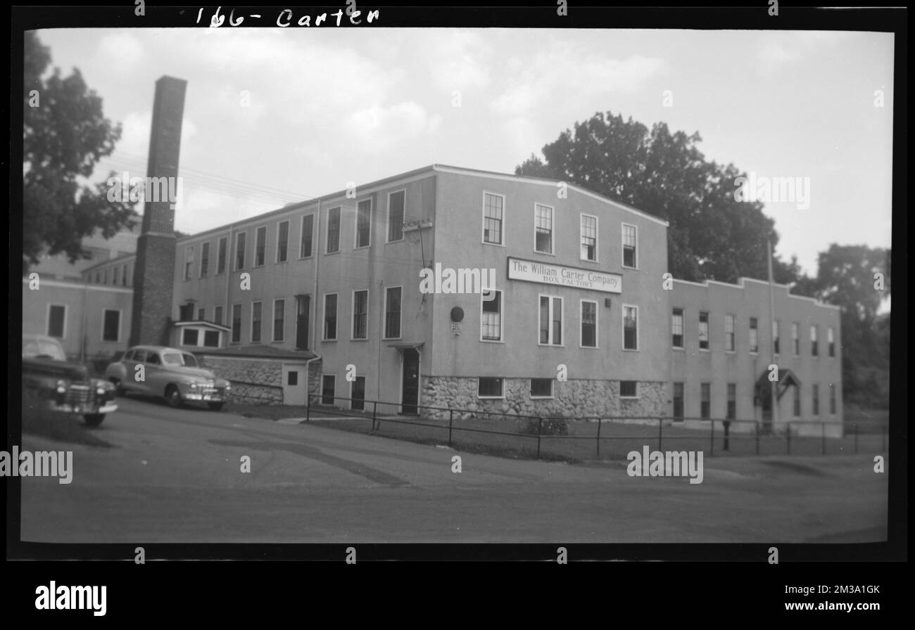 Hillside Ave - William Carter Co. , Factories, Mills. Needham Building ...