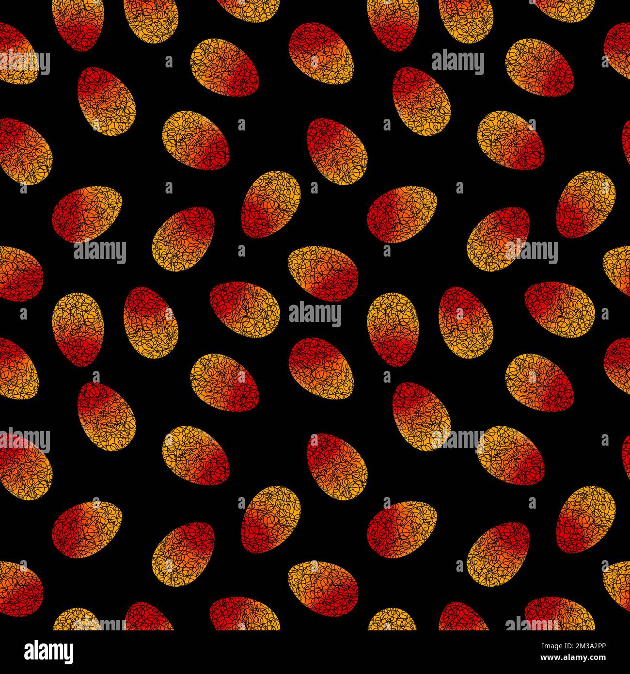 Easter eggs seamless spring pattern for kids clothes print and ...