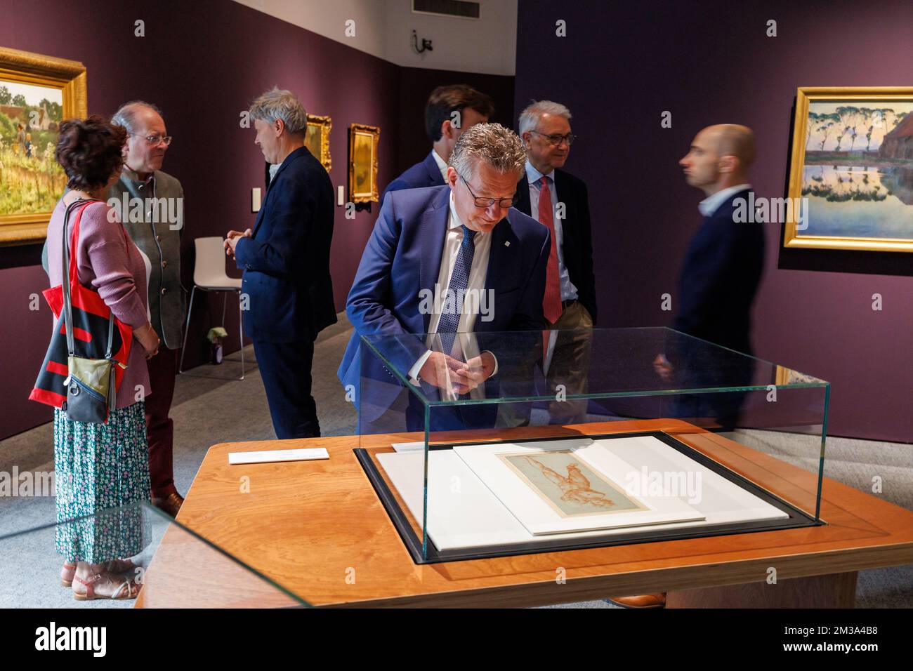 Brugge's Mayor Dirk De Fauw pictured during the official opening of a ...