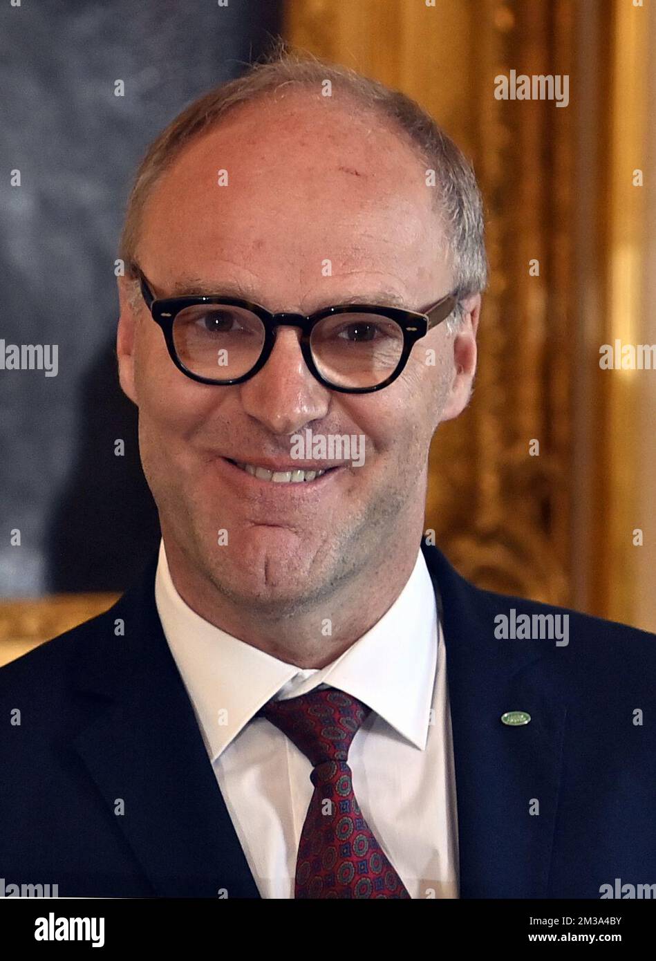 Filip Verstreken of Jaguar Land Rover Belux NV pictured during a royal ...