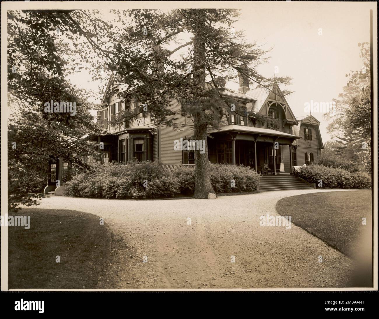 Historic house of Governor Hutchinson, 195 Adams Street, Milton Hill ...