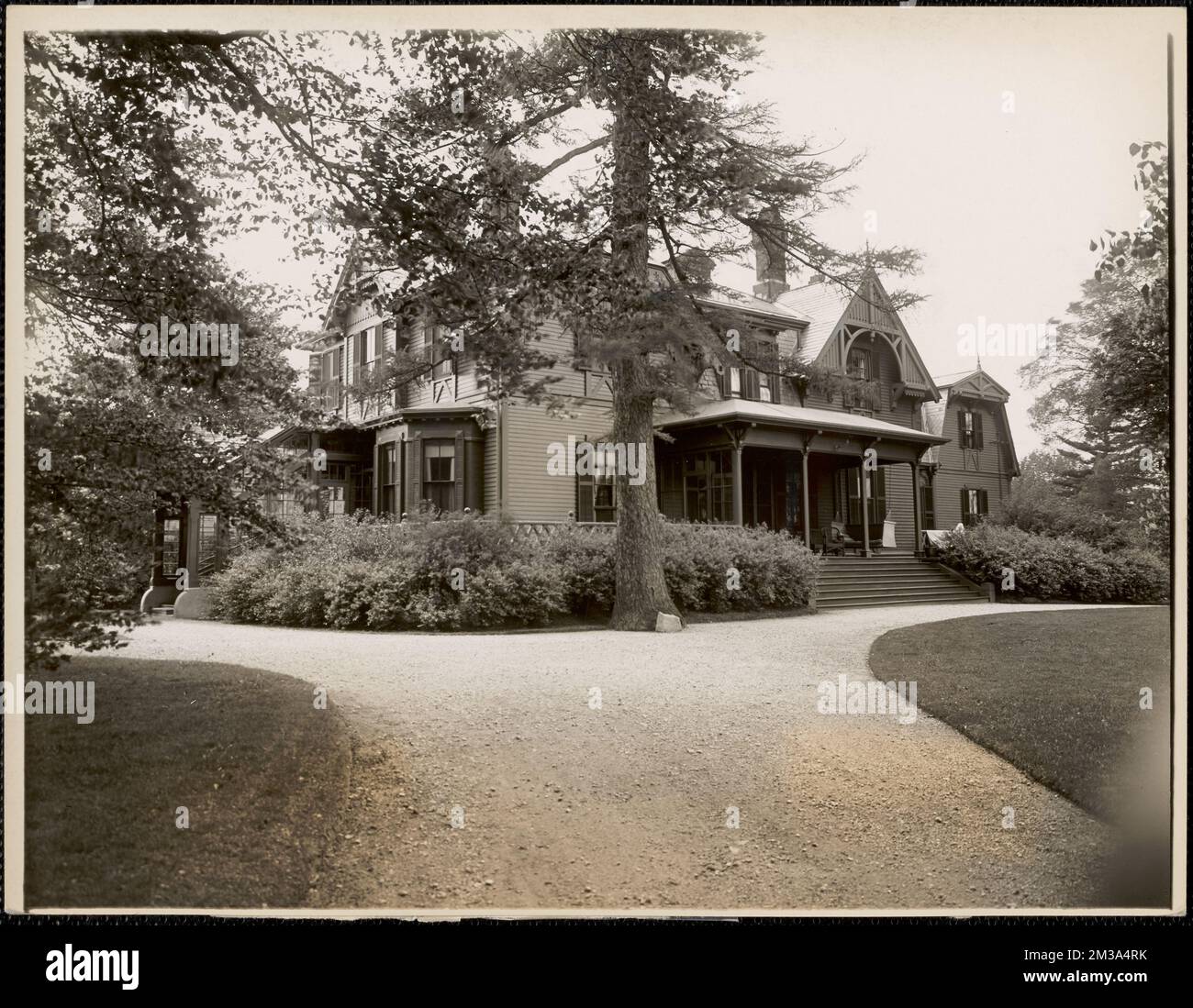 Historic house of Governor Hutchinson, 195 Adams Street, Milton Hill ...