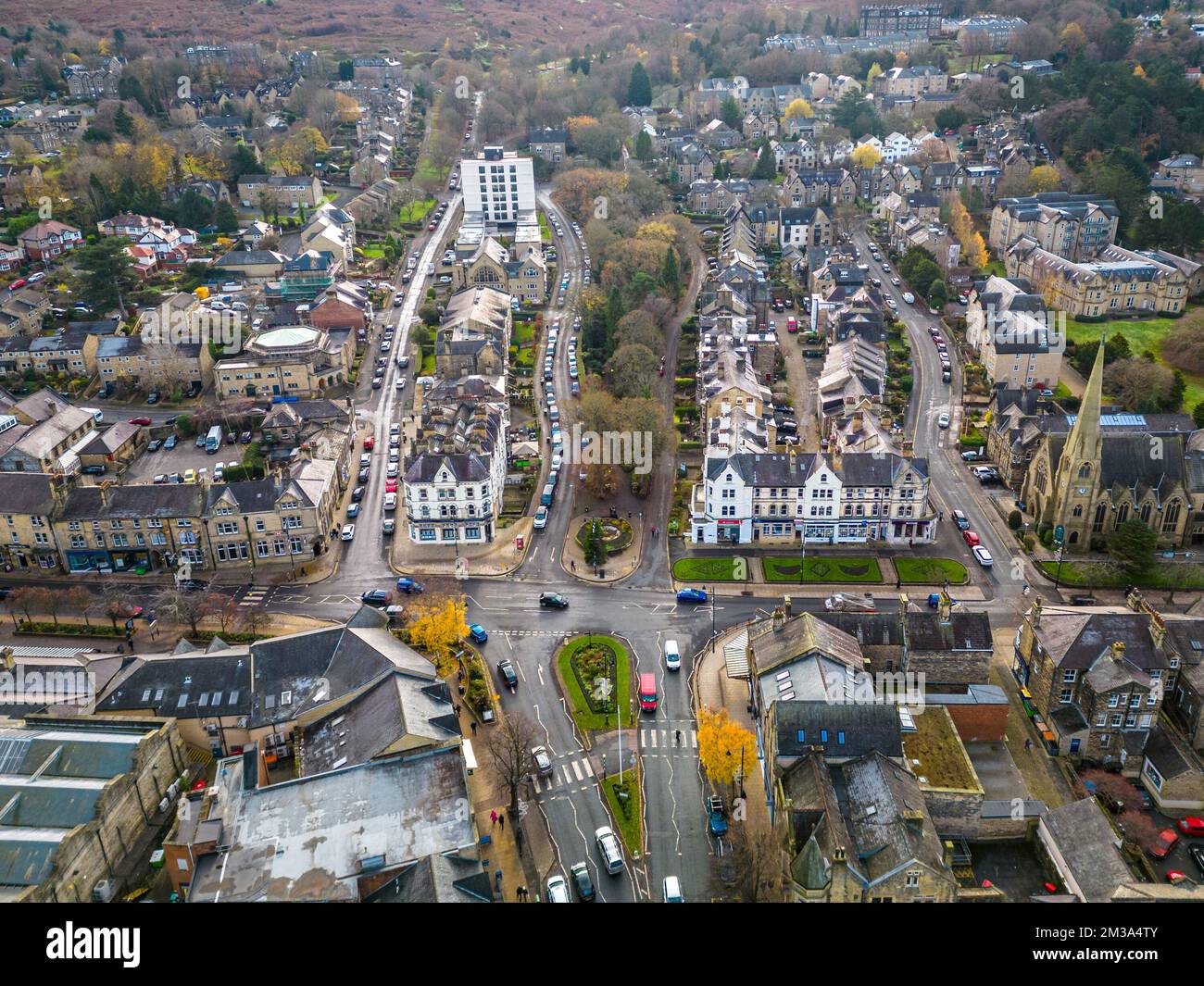 Ilkley town centre hi-res stock photography and images - Alamy