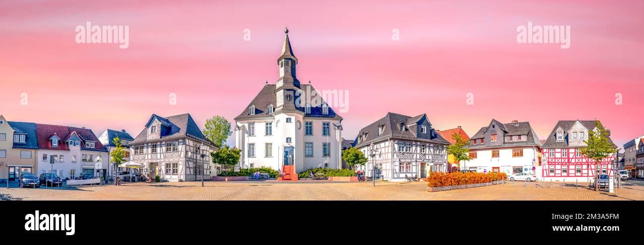 City hall, Usingen, Germany Stock Photo - Alamy