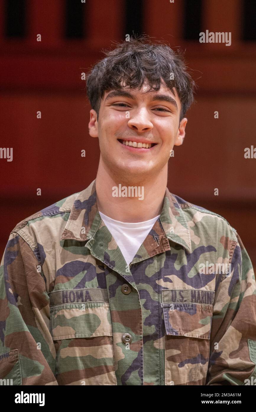 Petar Pejcic poses for the photographer at the proclamation of the ...