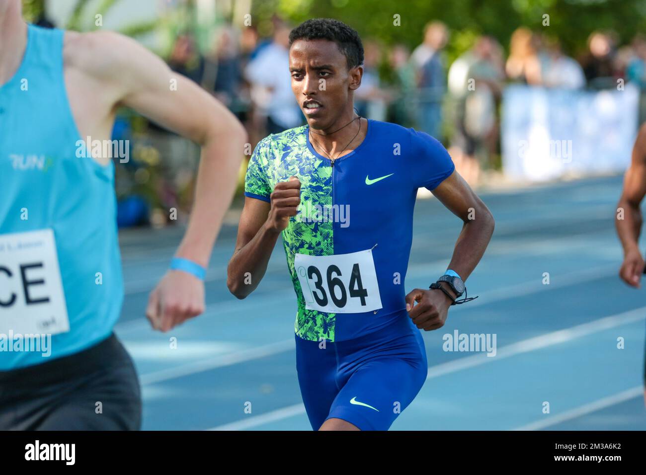 Ethiopian Ermiyas Girma pictured in action during the men's 800m, at ...