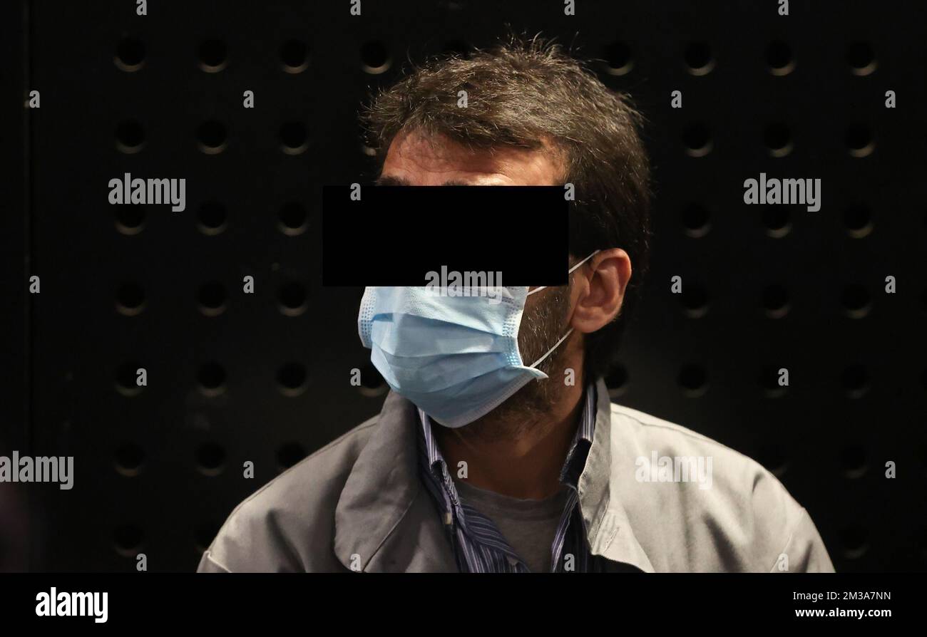 The accused Marin 'Bebe' Filimon (43 years old) pictured during the ...