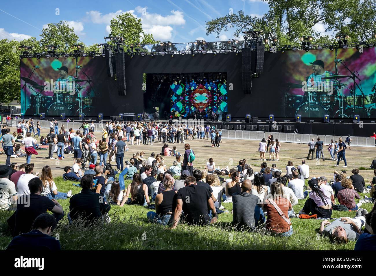 Illustration picture shows the first day of the first edition of CORE ...