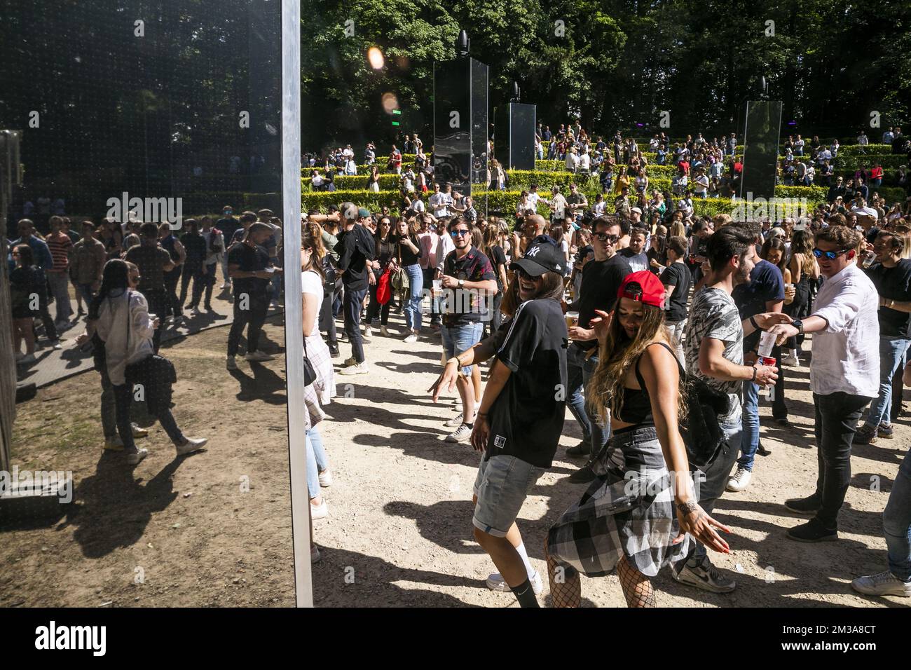 Illustration picture shows the first day of the first edition of CORE ...