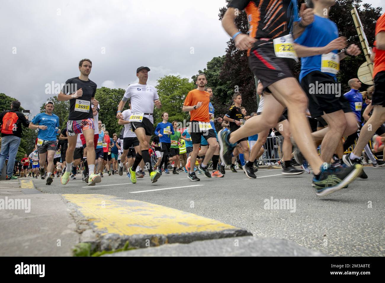 Illustration picture shows the 42nd edition of the Brussels' 20km run ...