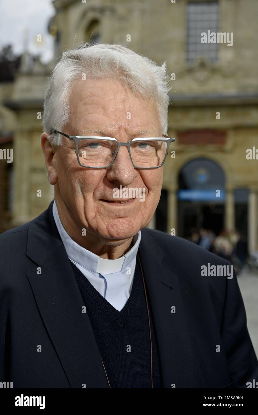 Luc Van Looy poses for the photographer during a photoshoot, in ...