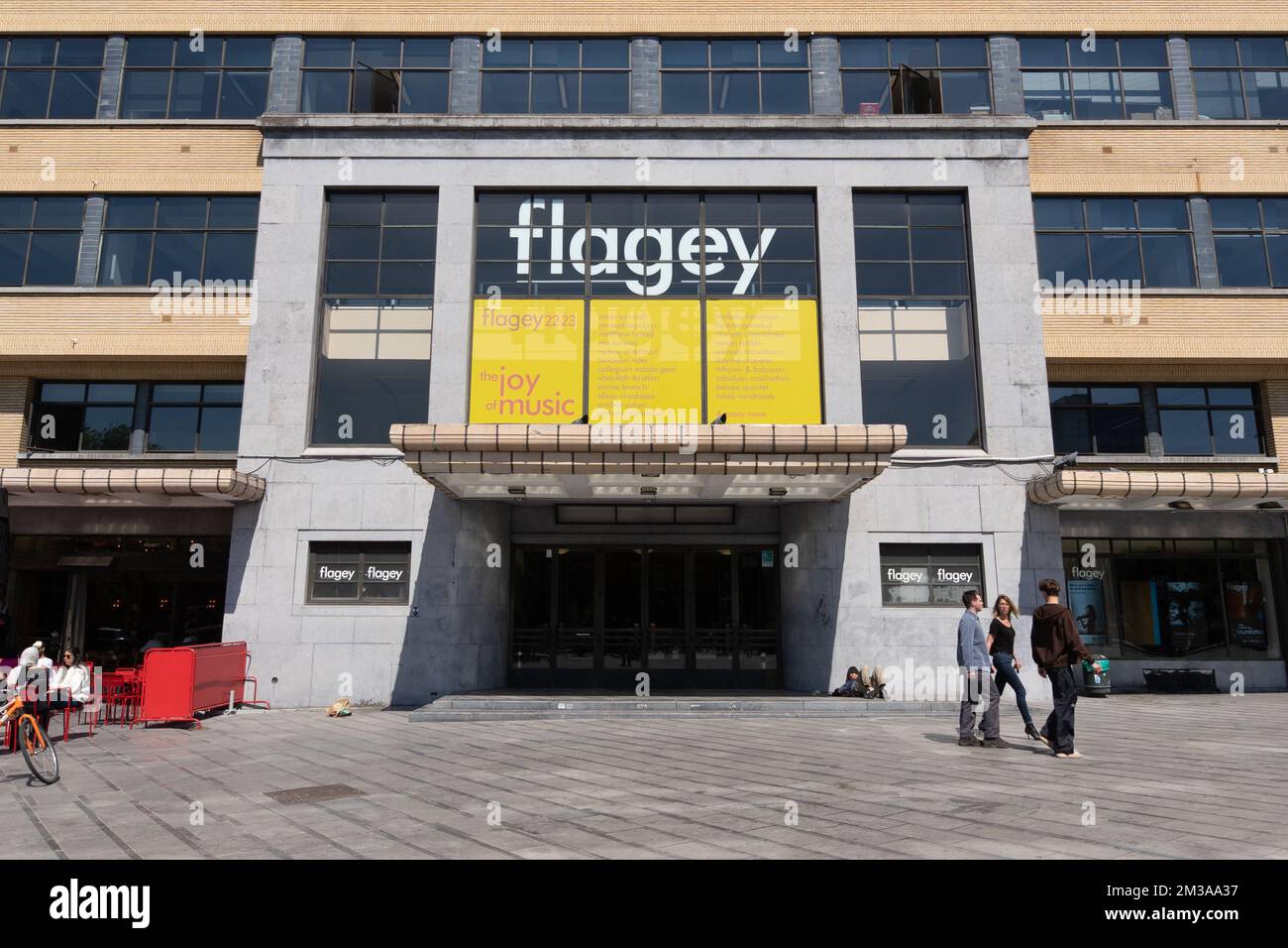 Illustration picture shows the Flagey concert hall, in Brussels, Friday ...